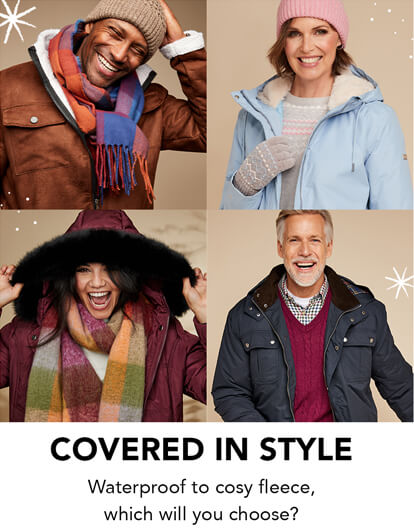 Mature Mens & Womens Clothing & Footwear - Chums