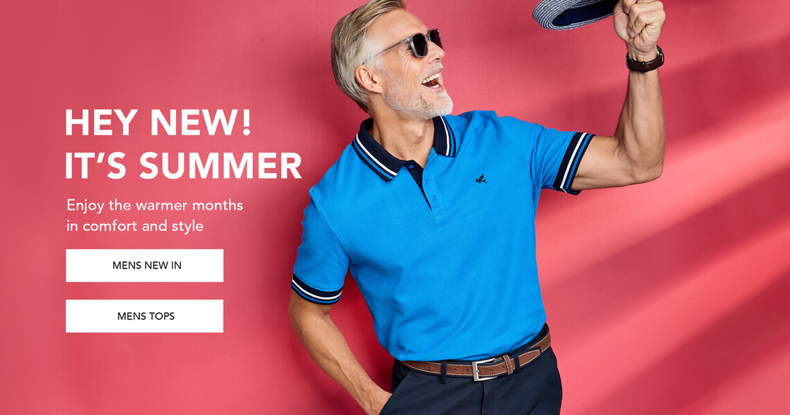 Mature Mens & Womens Clothing & Footwear - Chums