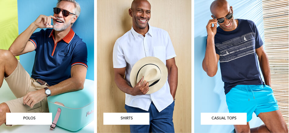 Mens Clothing Online - Large & Plus Size UK - Chums