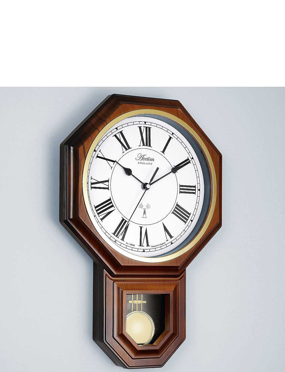 Home Home Furniture DIY Westbury Radio Controlled Pendulum Clock Clocks