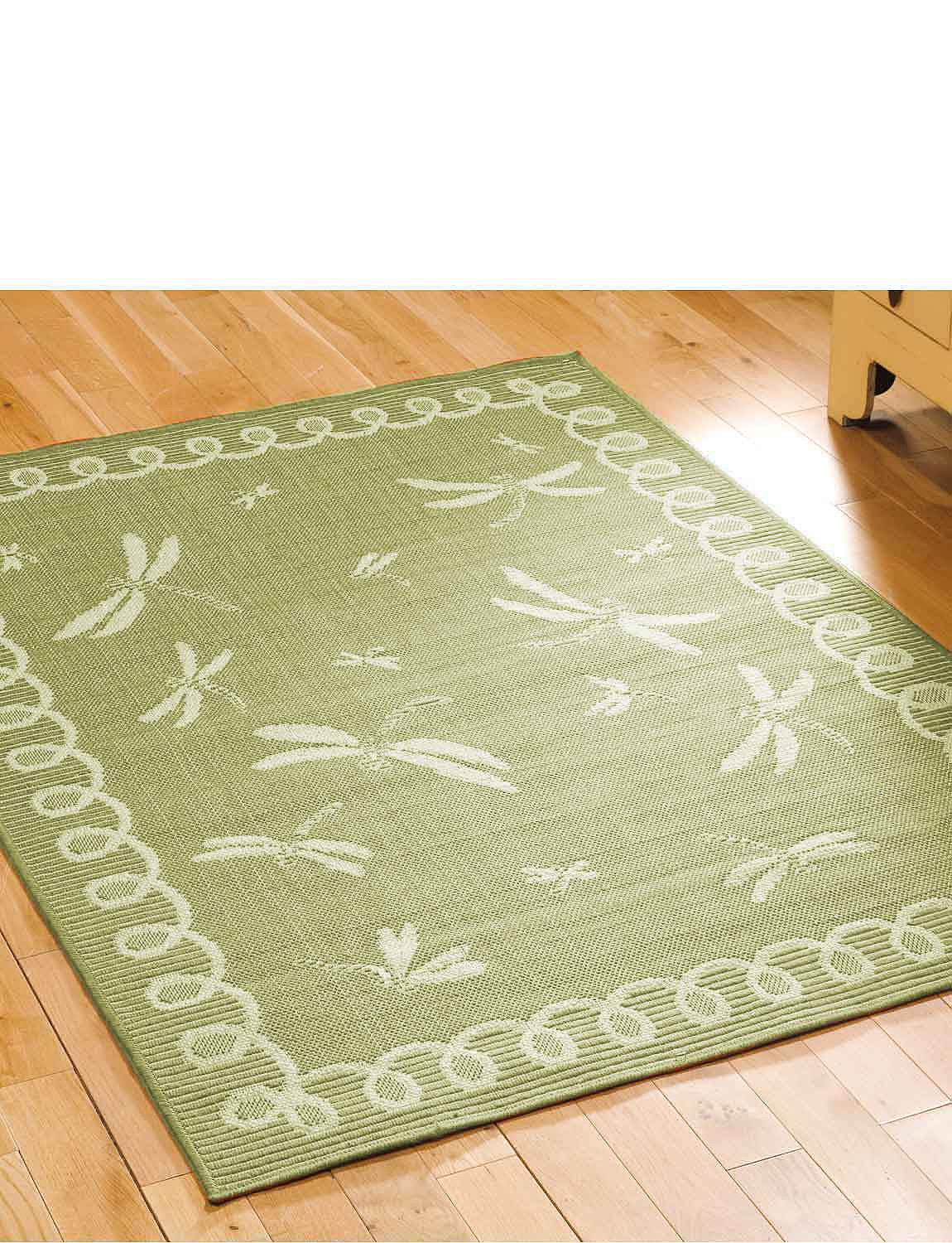 Dragonfly Indoor And Outdoor Flatweave Rug | Chums